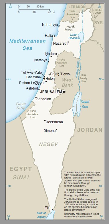 US Publishes First Map Showing Golan As Israeli Territory